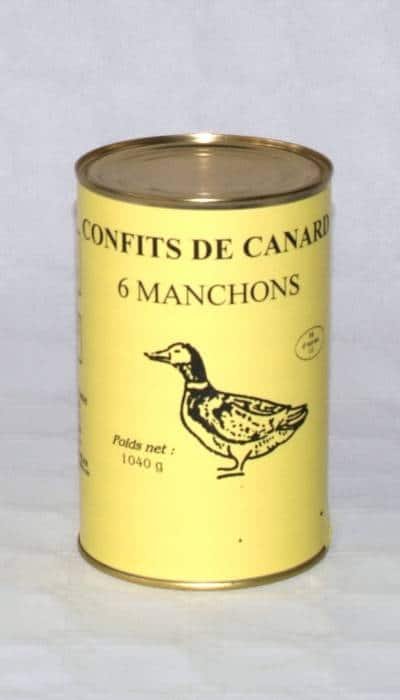 Manchons de canard confits - Foie Gras Quillot